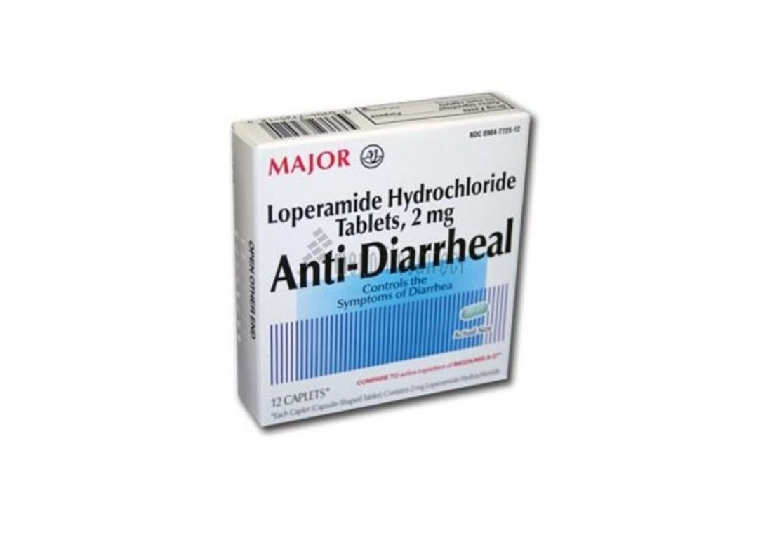 Anti-Diarrheal (Imodium A-D), 2 MG, 12 Caplets – Beachwood Medical Supplies
