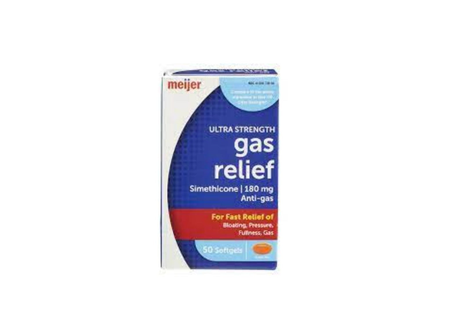 Simethicone, Gas Relief, Ultra Strength 180mg, 100 softgels – Beachwood ...